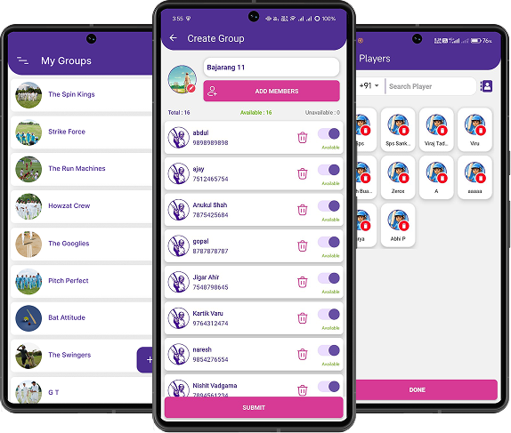 Create and Edit Group